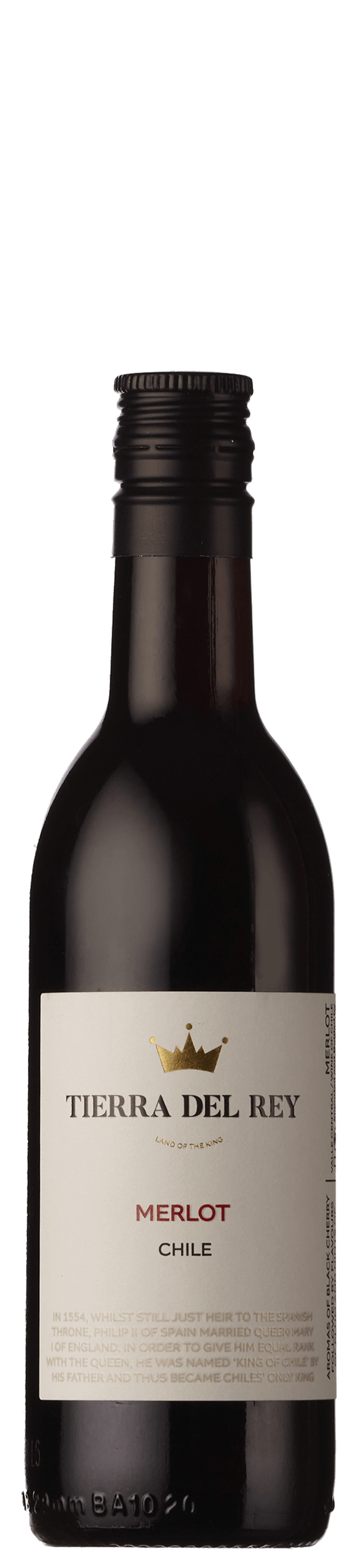 Tierra del Rey, Merlot 187ml - Kingsland Drinks