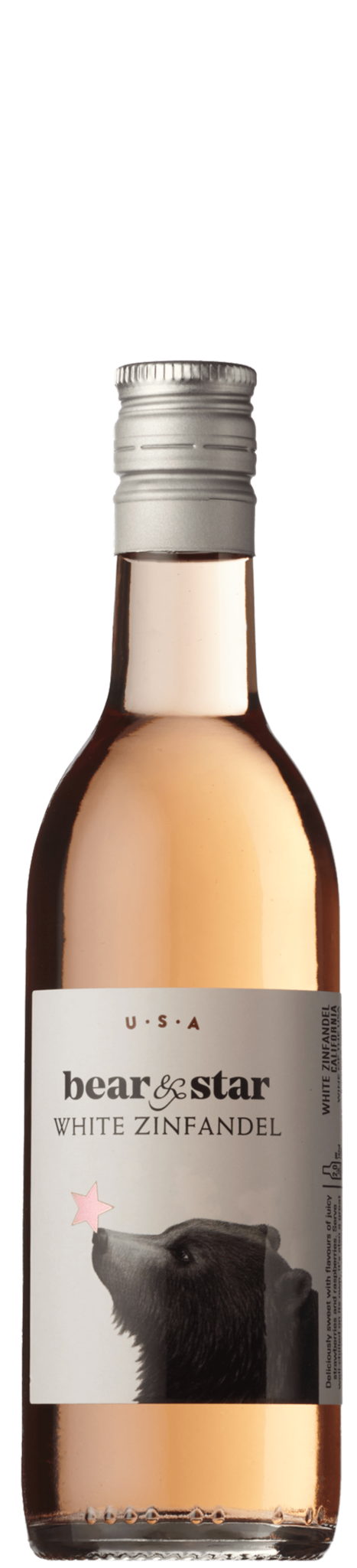 Bear & Star Zinfandel Rosé 187ml - Kingsland Drinks